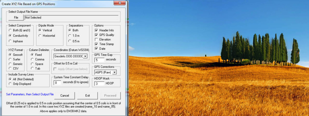 Convert GPS UTM Post - Geonics Training EM-61 EM-31 EM-34 EM-38