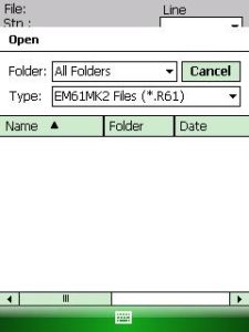 EM61 View Files Open - Geonics Training EM-61 EM-31 EM-34 EM-38