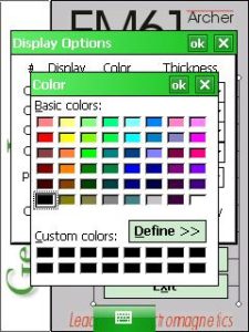 EM61 Display Options Color - Geonics Training EM-61 EM-31 EM-34 EM-38