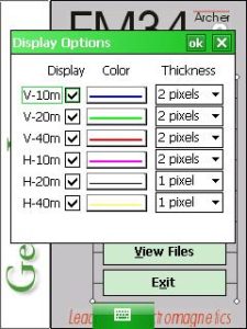 EM34 Display Options - Geonics Training EM-61 EM-31 EM-34 EM-38